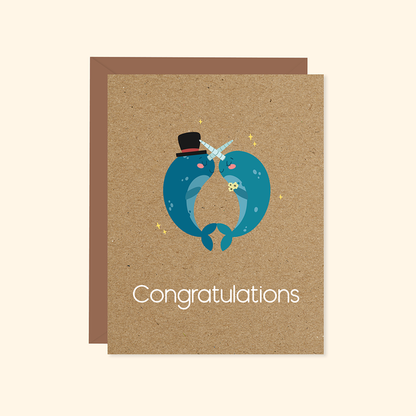 Congratulations Narwhals | Paper Hearts Post Office